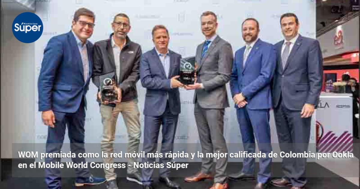 WOM premiada como la red móvil más rápida y la mejor calificada de ...
