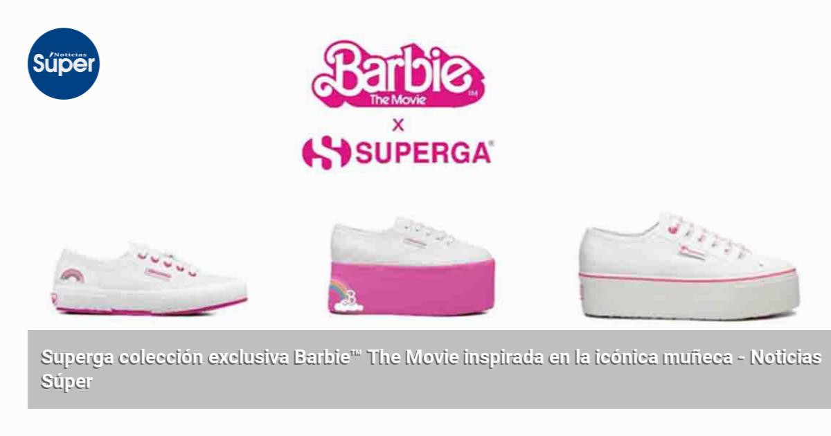 Superga colección exclusiva Barbie™ The Movie inspirada en la icónica ...