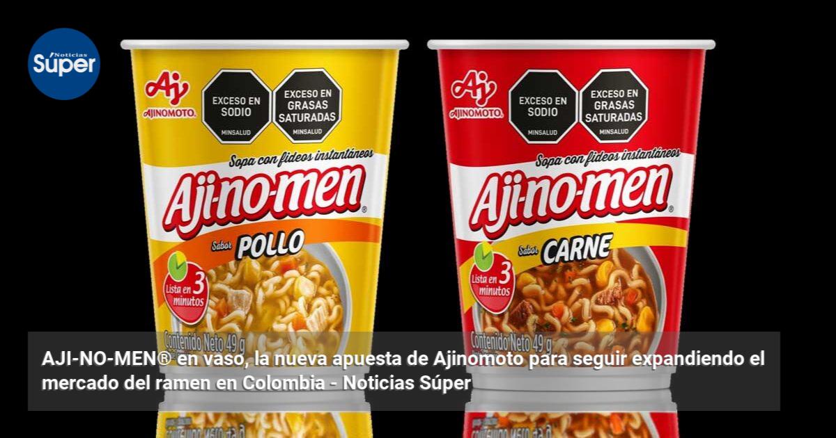 AJI-NO-MEN® en vaso, la nueva apuesta de Ajinomoto para seguir ...