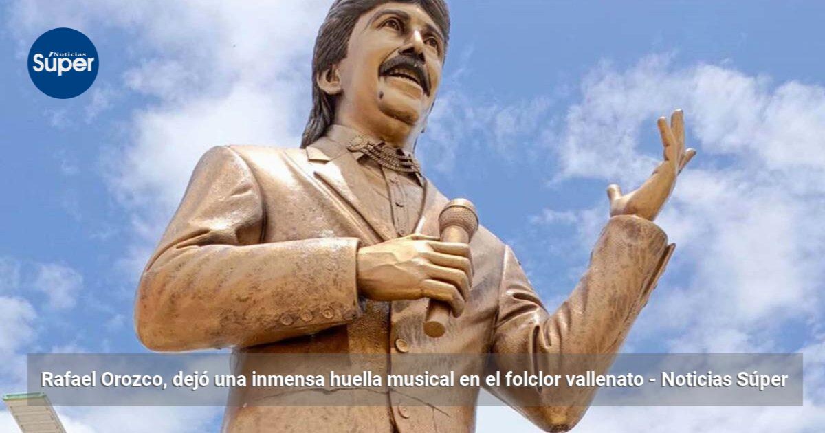 Rafael Orozco, dejó una inmensa huella musical en el folclor vallenato ...