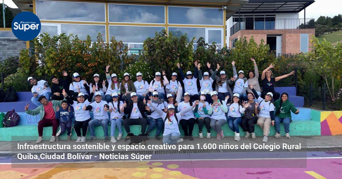 Infraestructura sostenible y espacio creativo para 1.600 niños del ...